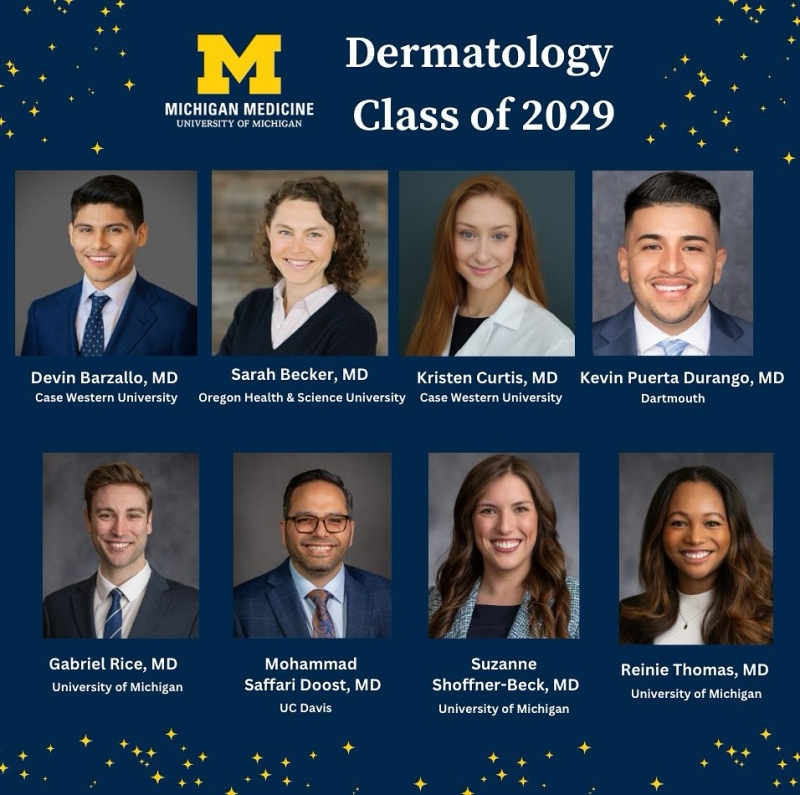 Dermatology Residency Match - 2025 | University of Michigan Medical School