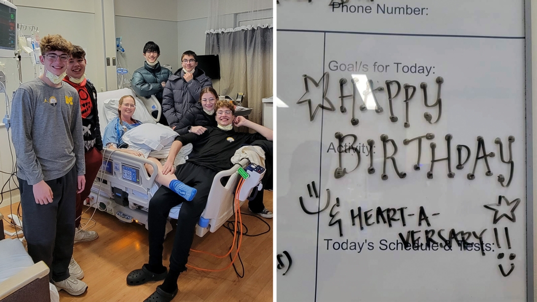 A heart transplant for her birthday | University of Michigan Medical School
